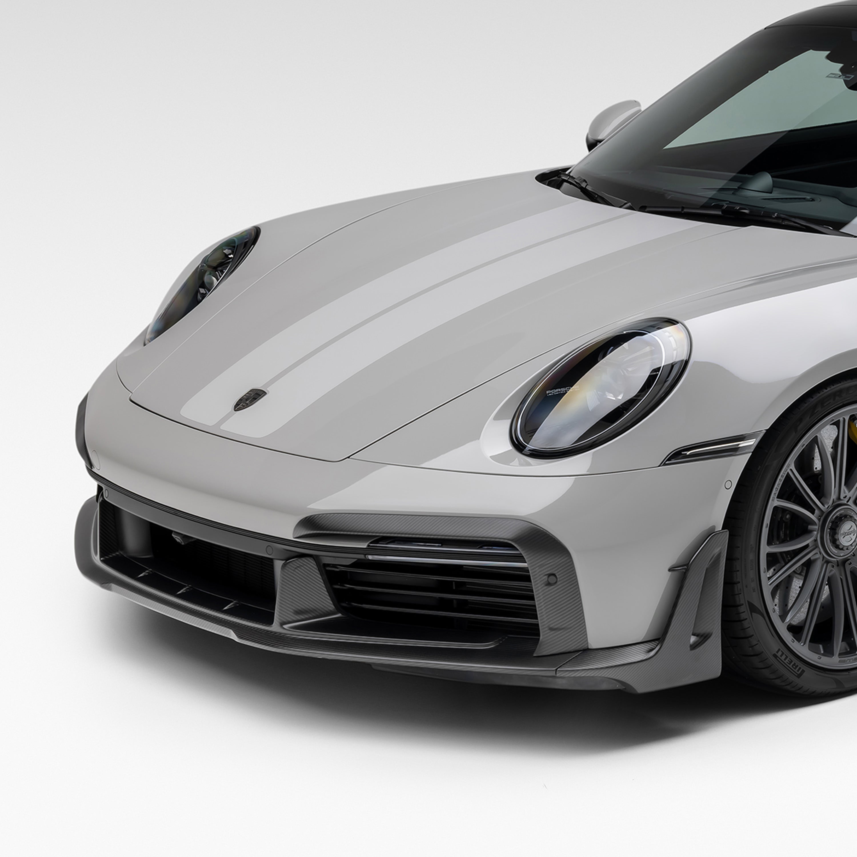 Porsche 992 Turbo S Aero Front Spoiler w/ Winglets